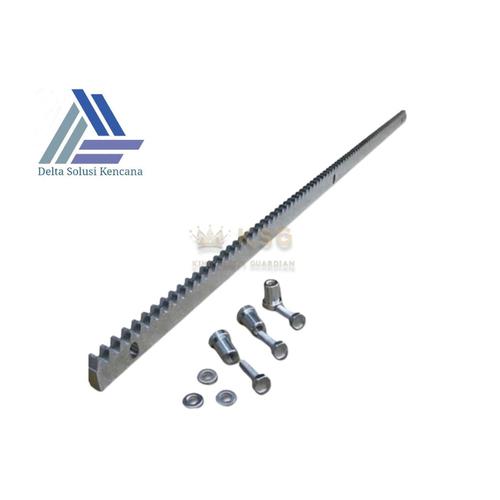 Jual Gear rack auto sliding gate opener/rel besi sliding gate - 8mm ...