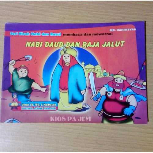Jual Membaca dan mewarnai : Kisah Nabi Daud dan Raja Jalut - - kios Pa ...