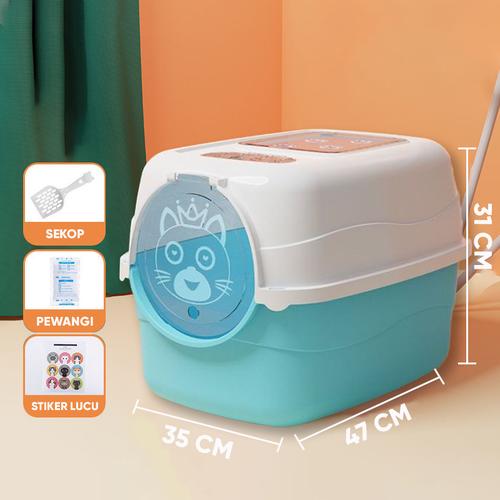 Promo Angola Cat Litter Box M62 Bak Pasir Kucing / Tempat Pup Kucing ...