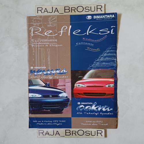 Jual Poster brosur katalog flyer jadul lawas Bimantara Nenggala/Cakra - Kab. Langkat ...
