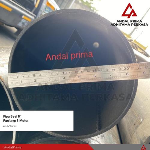 Jual Pipa Besi 8 inch - Med SNI 5.0mm - Kota Surabaya - BlissFull ...