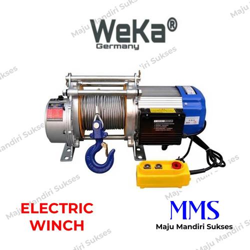 Jual Electric mini winch 1,5 Ton x 50 m WEKA 220V - Jakarta Barat ...