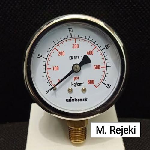 Jual PRESSURE GAUGE WIEBROCK EN 837-1 - 40 kg - Jakarta Barat - Tk ...
