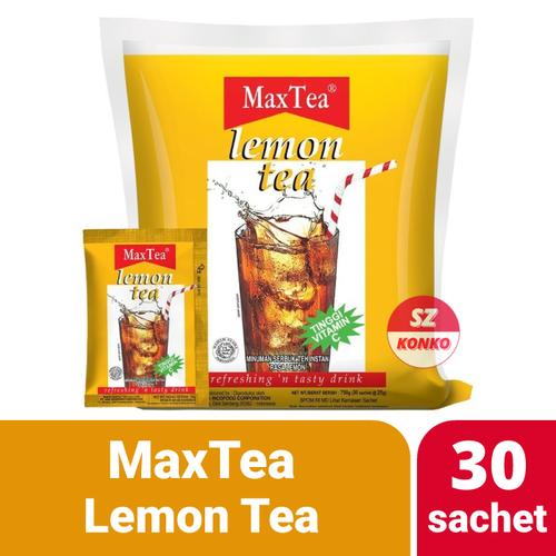 Jual MaxTea Lemon Tea Pouch isi 30 Sachet - Max Tea - Jakarta Timur ...