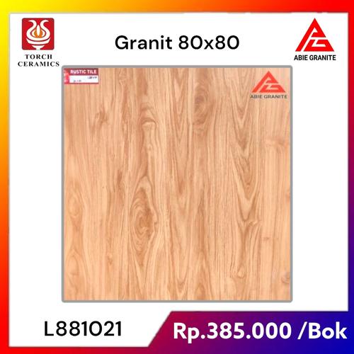 Jual Granit Torch motif kayu 80x80 L881021 grade AAA - Kab. Bogor ...