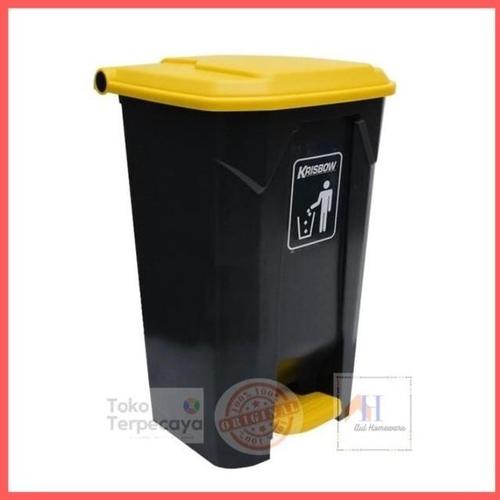 Jual TEMPAT SAMPAH 100 LTR/KRISBOW 100 LTR TEMPAT SAMPAH PLASTIK PEDAL ...