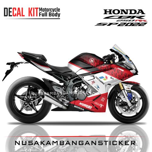 Jual Decal Stiker CBR 250 RR New Livery Mandalika Hitam Full Body ...