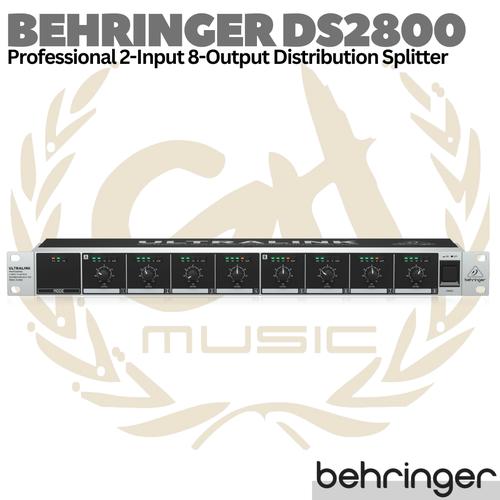 Promo BEHRINGER ULTRALINK DS2800 Audio Distribution Splitter Cicil 0% ...