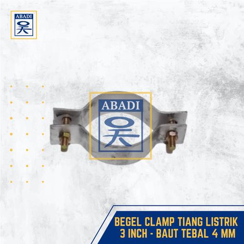 Jual BEGEL CLAMP TIANG LISTRIK 3 INCH - BAUT TEBAL 4 MM - Kota ...
