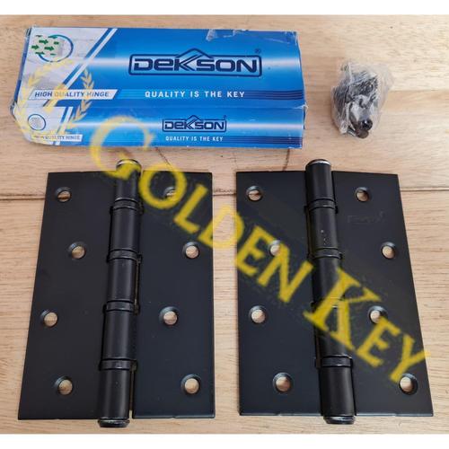 Jual Engsel Pintu Hinge Nylon Nilon Dekkson Dekson 4 Inch Hitam Black ...