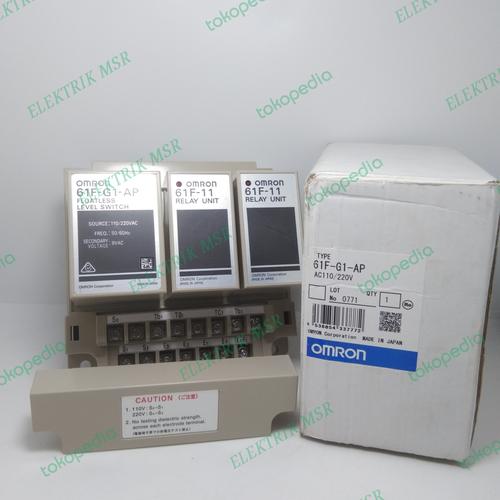 Jual OMRON 61F-G1-AP (110/220V), FLOATLESS LEVEL SWITCH - Jakarta Barat ...
