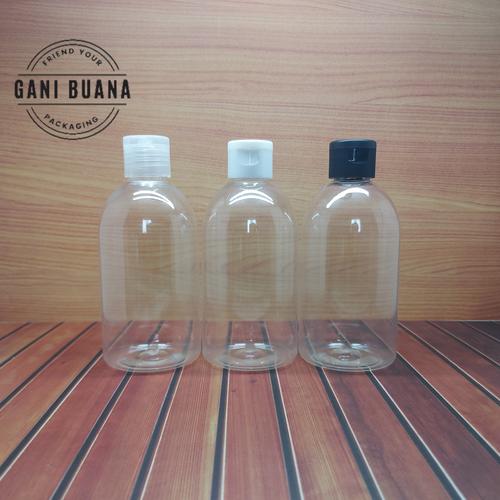 Jual BOTOL FLIPTOP 250ML OVAL CLEAR/NATURAL / BOTOL FLIPTOP 250ML PET ...