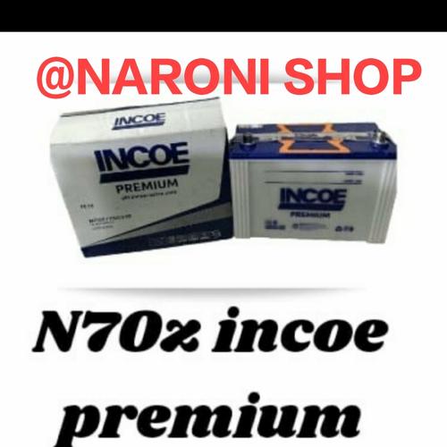 Jual Aki Mobil Incoe Premium N70Z ELF, L-300, Dll 12V 75Ah KHUSUS ...