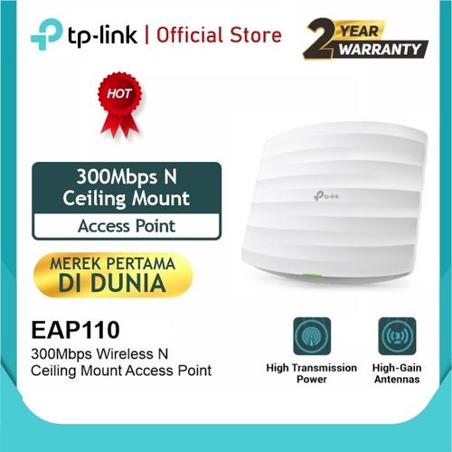 Jual Tp-link EAP110 300Mbps Wireless N Ceiling Mount Access Point ...