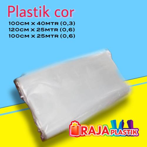Jual Plastik Cor Roll Bening - 100cm X 40mtr, bening - Kota Makassar ...