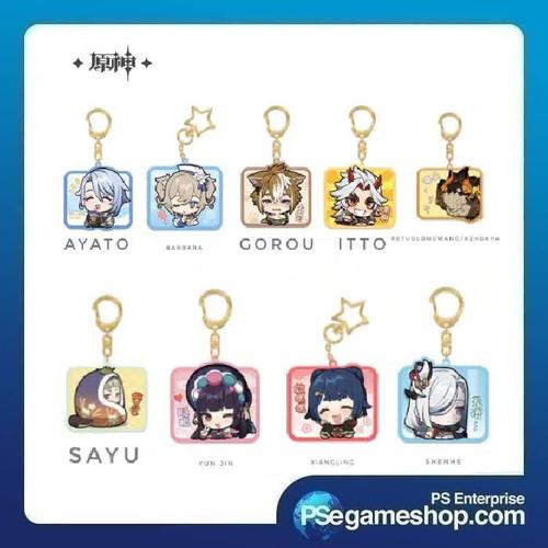 Jual Genshin Impact Chibi Acrylic Keychains - Itto - Jakarta Utara - PS ...
