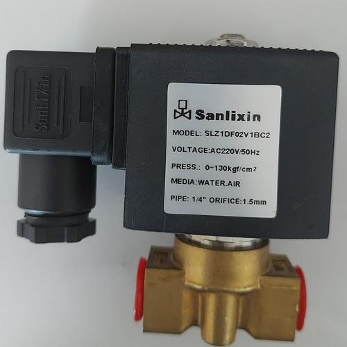 Jual SOLENOID VALVE PNEUMATIC SANLIXIN 130 BARR, 220AC ( 1/4 ...