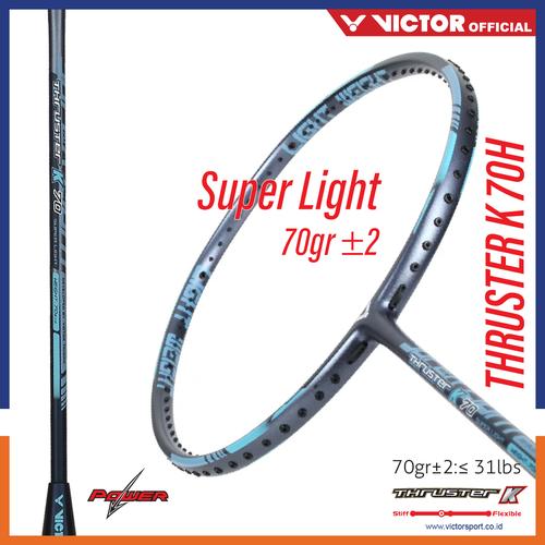 Promo Raket VICTOR THRUSTER K 70 H / TK-70 H / TK 70H Cicil 0% 3x ...