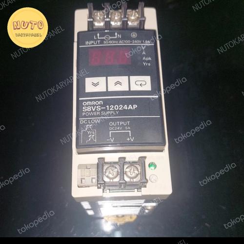 Jual OMRON POWER SUPPLY S8VS-12024AP 24VDC 5A DIGITAL - Kota Bogor - NUTOKARYAPANEL | Tokopedia