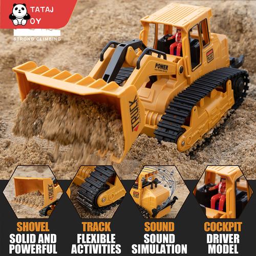 Jual Buldoser Remote Control Buldoser 9 Channel Rc Bulldozer Mainan - 6 ...