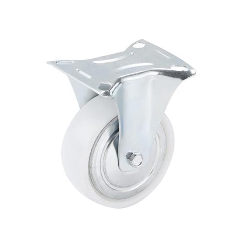 Jual Roda Nilon 3 Inch Putih Roda Troli Kapasitas 50 Kg Plat MATI ...