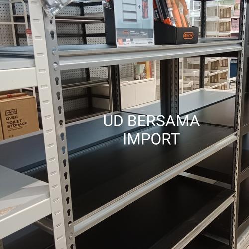 Jual TACTIX Rak Besi 5 Tingkat/Storage 5 Shelf - Silver - Kota Surabaya ...