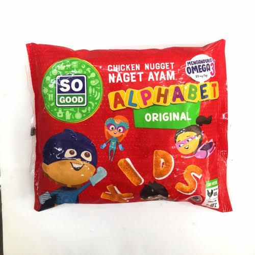Jual SO GOOD CHICKEN NUGGET ALPHABET - Kab. Bogor - anekafrozenmart ...