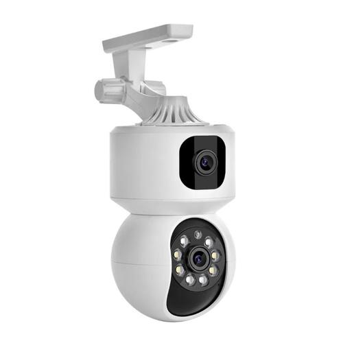 Promo Camera CCTV PTZ Dual Camera R11 1920P*2160P Wifi Kamera 2 lensa ...