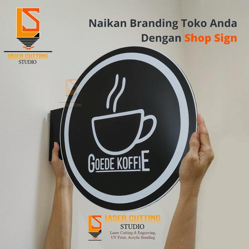 Jual Papan Nama Toko | Sign Akrilik Custom Logo Toko - Kota Bandung ...