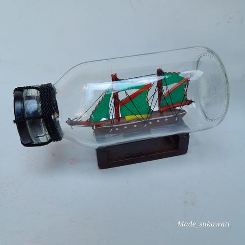 Jual Kerajinan Miniatur perahu mini dalam botol - Kab. Gianyar ...