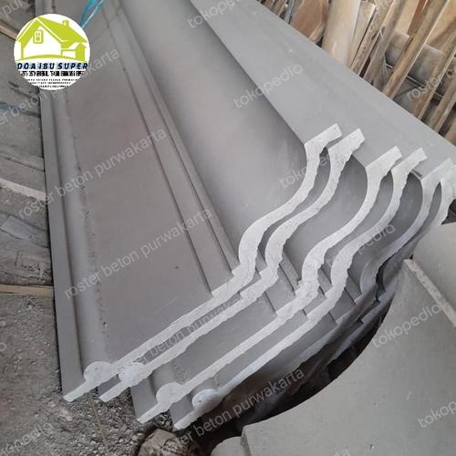 Promo lisplang beton 50cm lisplang profil tempel beton lis plang beton ...