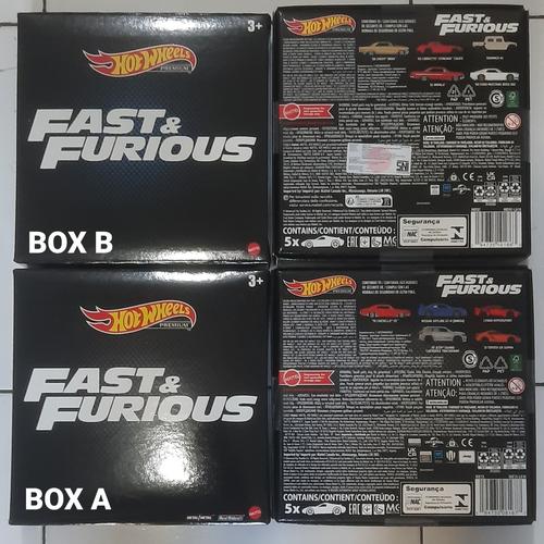 Jual hot wheels gift box fast furious 5pcs/set premiun - BOX B - Kab ...