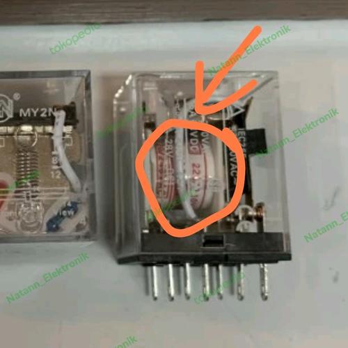 Jual relay zn my2 my2n 8p 220v kaki pcb - Jakarta Barat - MASTER ...
