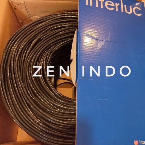 Jual Kabel LAN FTP Cat5e Cat 5e Kabel LAN Outdoor 305 Meter Hitam ...