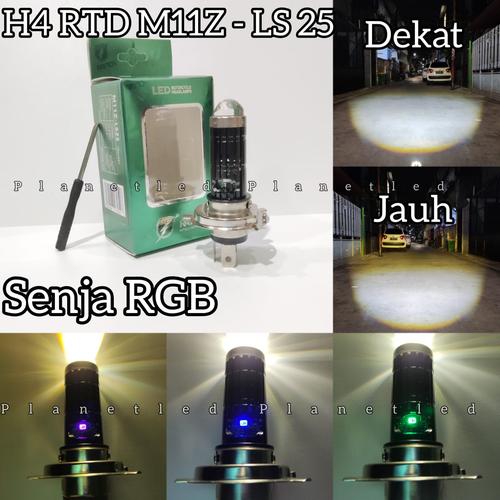 Jual Lampu Utama H4 Senja RGB RTD RAYTON Laser Cut Off Hilow Super ...