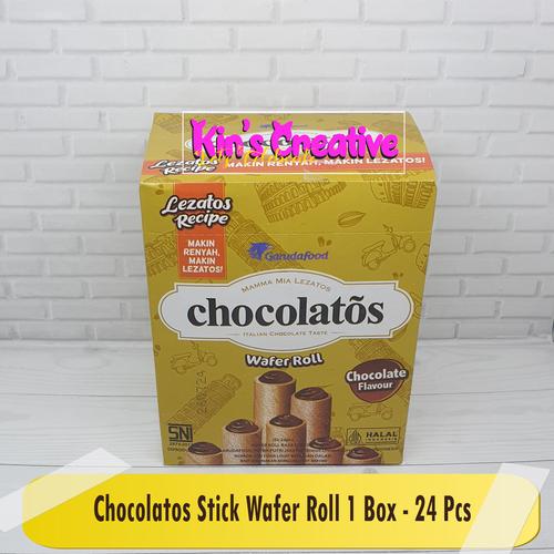 Jual Chocolatos Stick Wafer Roll 1 Box @ 24 Pcs - Kab. Tangerang - Kin ...