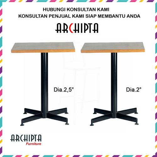 Jual Archipta Furniture -Meja Makan Cafe Resto Kaki Cakar Tiang 1 - Set ...