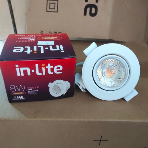 Jual Mini downlight / LED spot light Inlite 8watt 3000k warm white ...