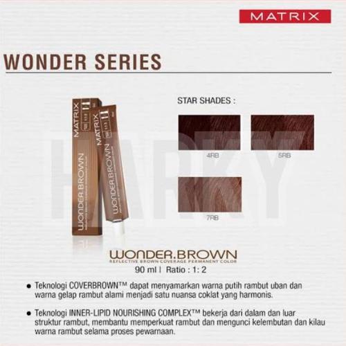Jual Matrix Wonder Brown Hair Color 90Ml - Wonderbrown - Kota Batu ...