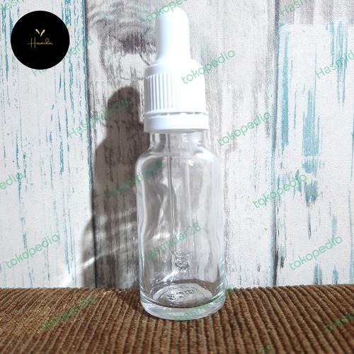 Jual botol serum pipet kaca tebal 20 ml tutup putih - Kota Makassar ...