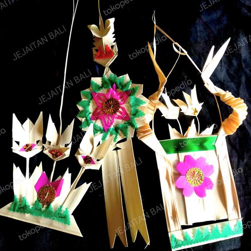 Jual sampian kuningan/jaitan bali/sampian/gantung-gantung/tamiang ...