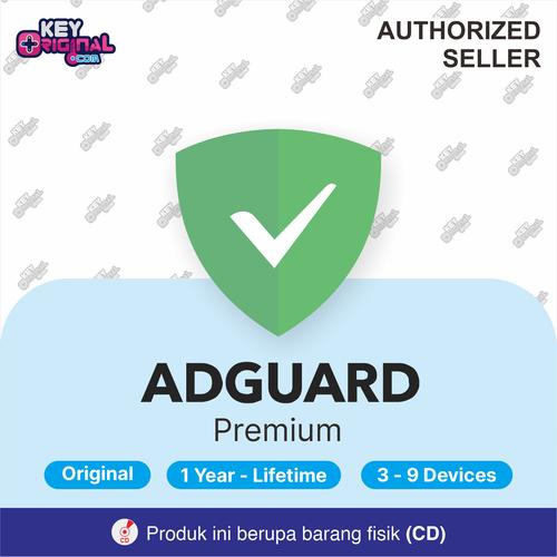 Jual Lisensi Key ADGUARD PREMIUM - ORIGINAL - RESMI - 1 TAHUN, 3 ...