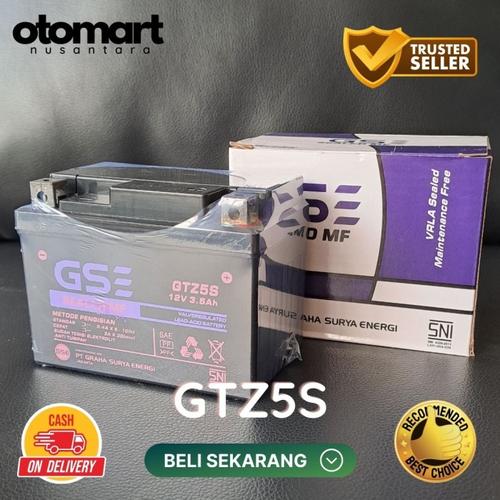 Jual Aki motor Honda new mega pro 150 GTZ5S GS E Accu Kering MF - Kab ...