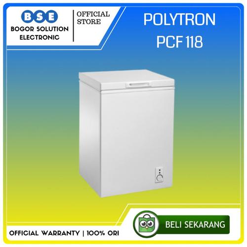 Promo Chest Freezer Polytron PCF118 Freezer Polytron 100 Liter PCF 118 ...