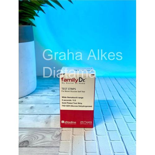 Jual FAMILY DR - Strip Gula Darah/Glucose Test Strip - Kota Tangerang ...