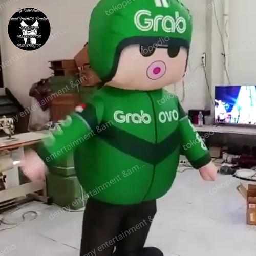 Jual balon promosi balon badut/orang custom order balon jalan lengkap ...