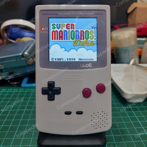 Jual Gameboy Color Grey DMG style with Ips Screen 2.6 inch - Jakarta ...