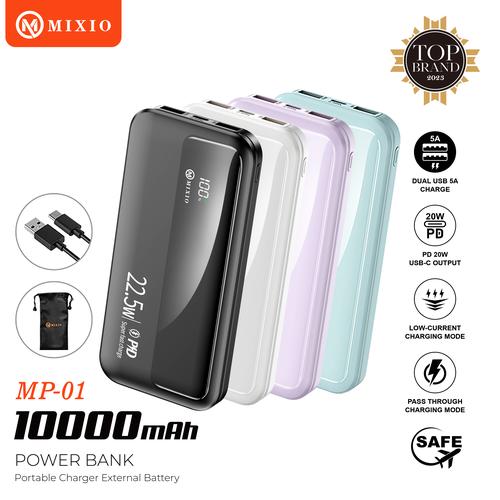 Promo MIXIO MP-01 10000Mah Macaron Powerbank Slim Fast Charging Type C ...
