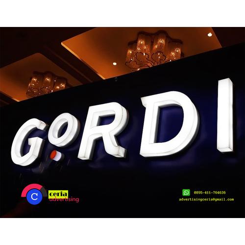Jual Huruf timbul Acrylic LED Signage Acrylic LED Lettersign LED ...
