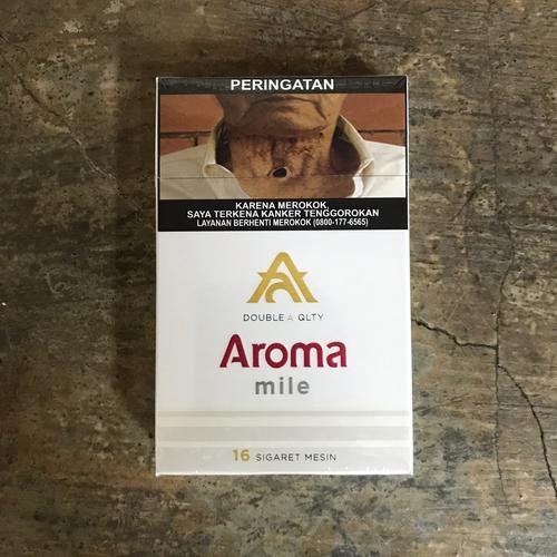 Jual Rokok AROMA MILE 16 BATANG - Mild Putih Pak Slop - Jakarta Selatan ...